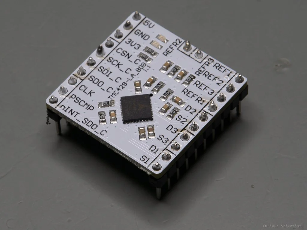 High-performance 3-axis stepper motor control board — Curious Scientist