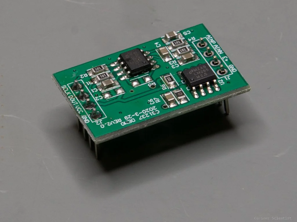 CS1237 24-bit AD Converter with Arduino — Curious Scientist