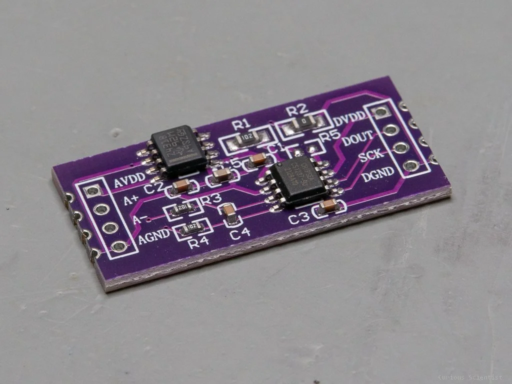 CS1237 24-bit AD Converter with Arduino — Curious Scientist
