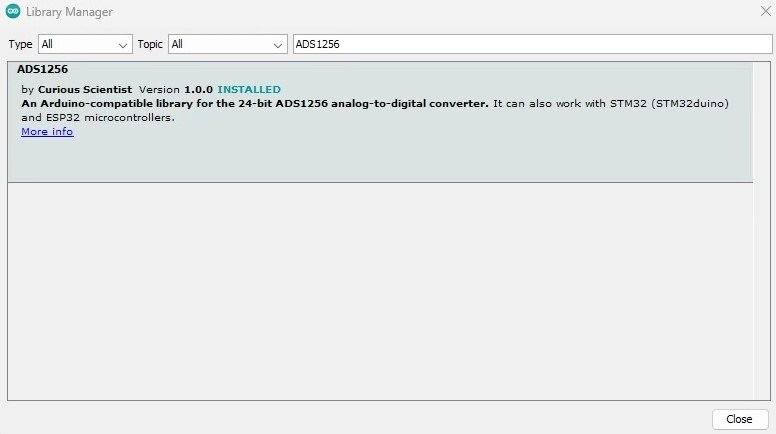 Updates to the ADS1256 Arduino library and DAQ module — Curious Scientist