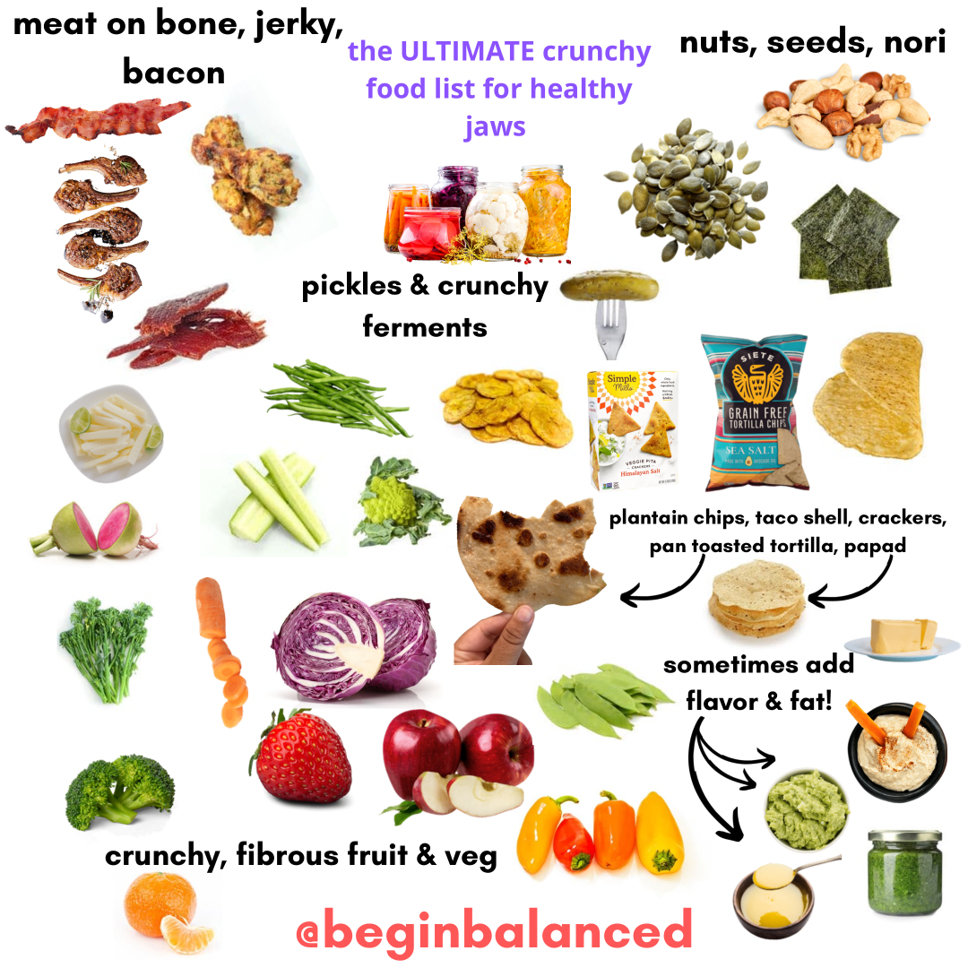 Snacks For Healthy Jaw Face Airway Begin Balanced