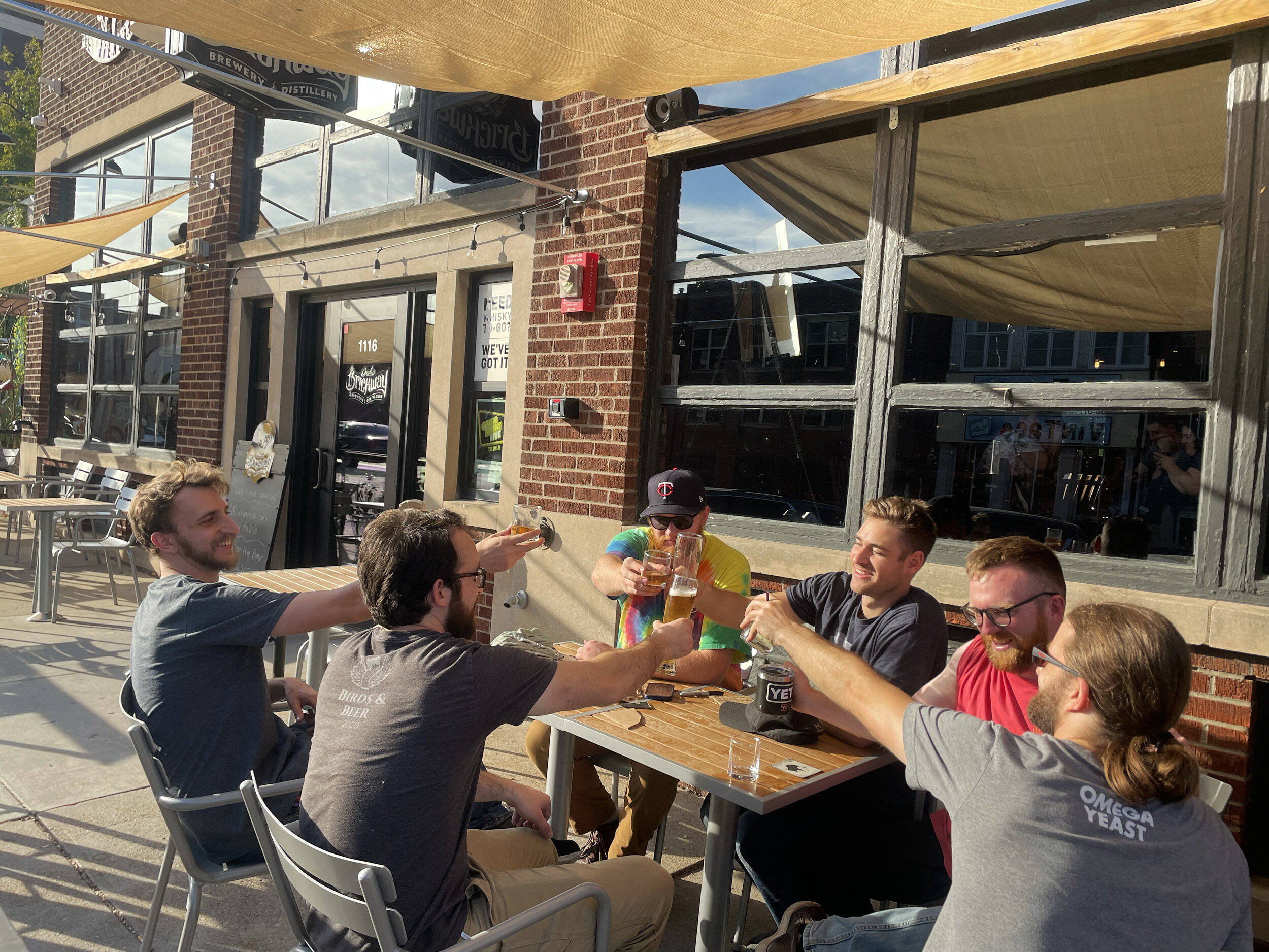 Bar & Patio | Omaha | Beer Garden — Brickway Brewery & Distillery