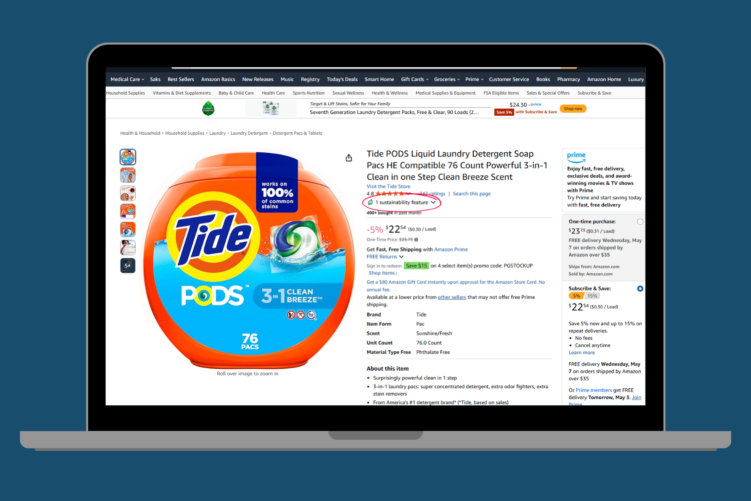 Amazon Climate Pledge Friendly — GreenCircle Certified