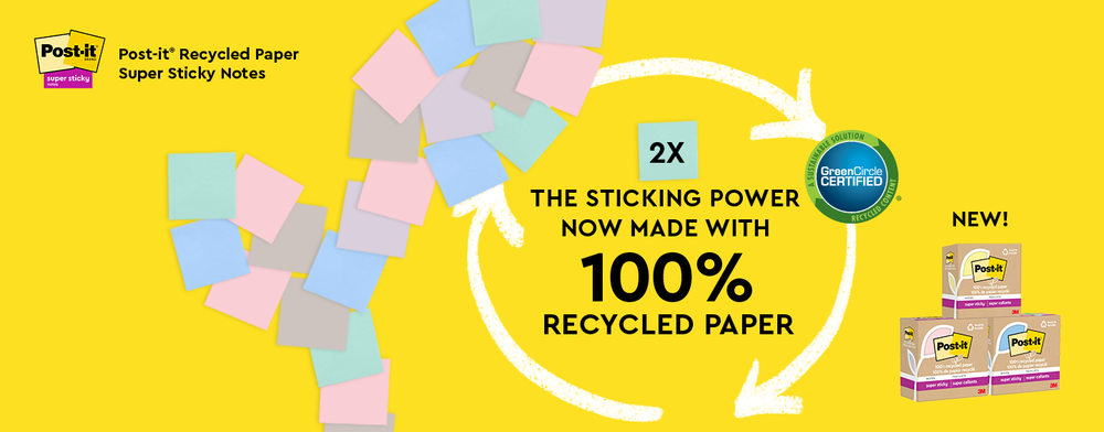 Post-it® Notes — GreenCircle Certified