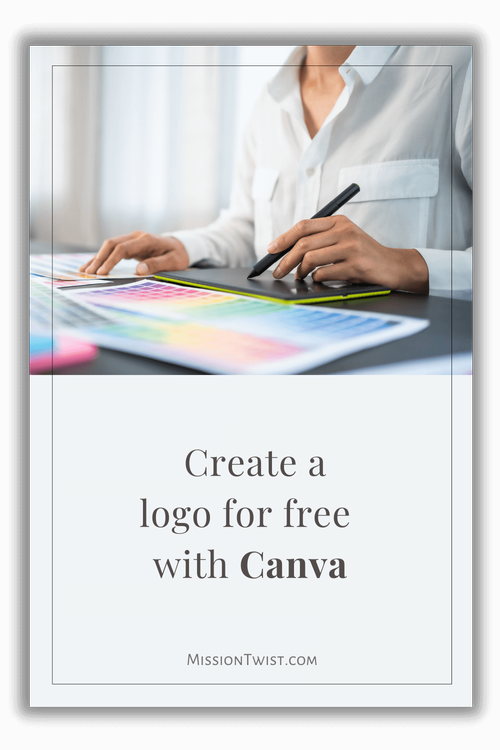 Create an elegant logo for free with Canva — Mission Twist ...