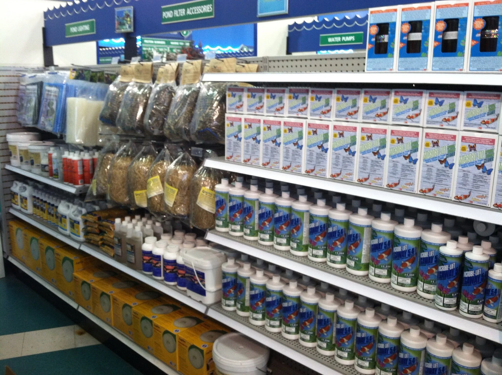 Pond Products — Aquarium Adventure Columbus