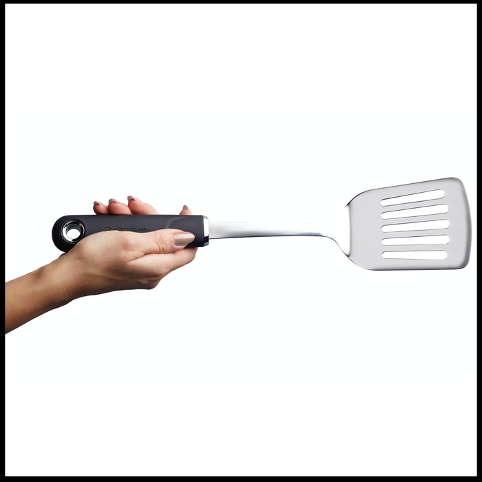 MasterClass Soft Grip Slotted Turner — C. Booth & Son