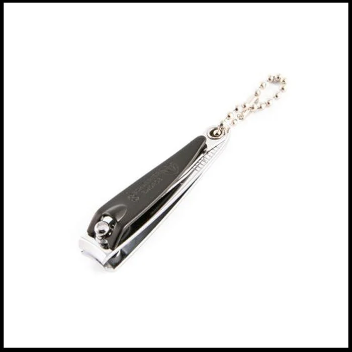 Merkur 3 Swords Small Black Nail Clipper — C Booth & Son
