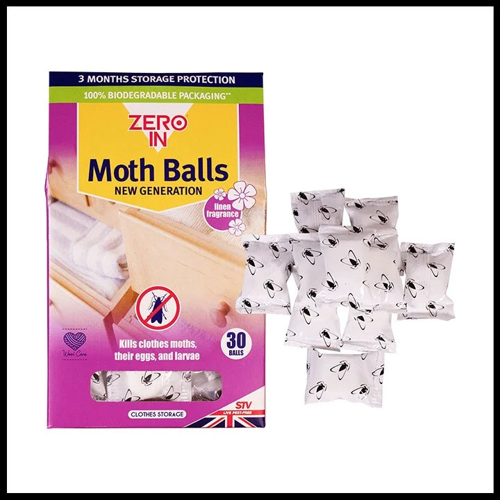 Zero In New Generation Moth Balls - 30 PACK — C Booth & Son