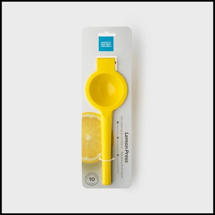 Taylors Eye Witness Lemon Press — C Booth & Son