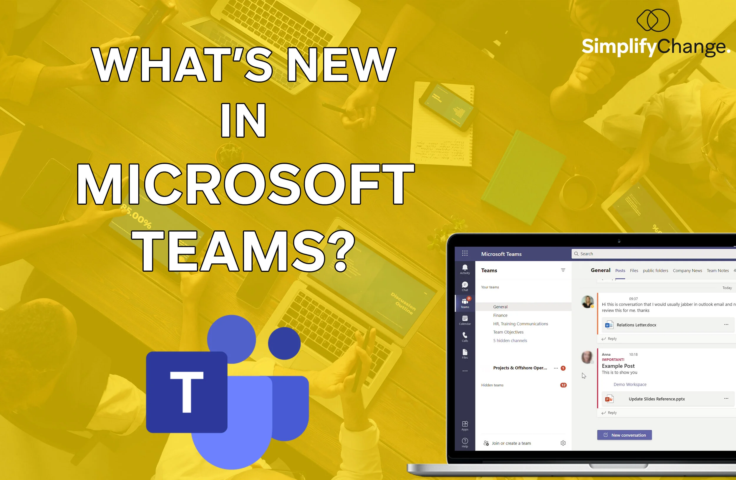 What's new in Microsoft Teams? — Simplify Change
