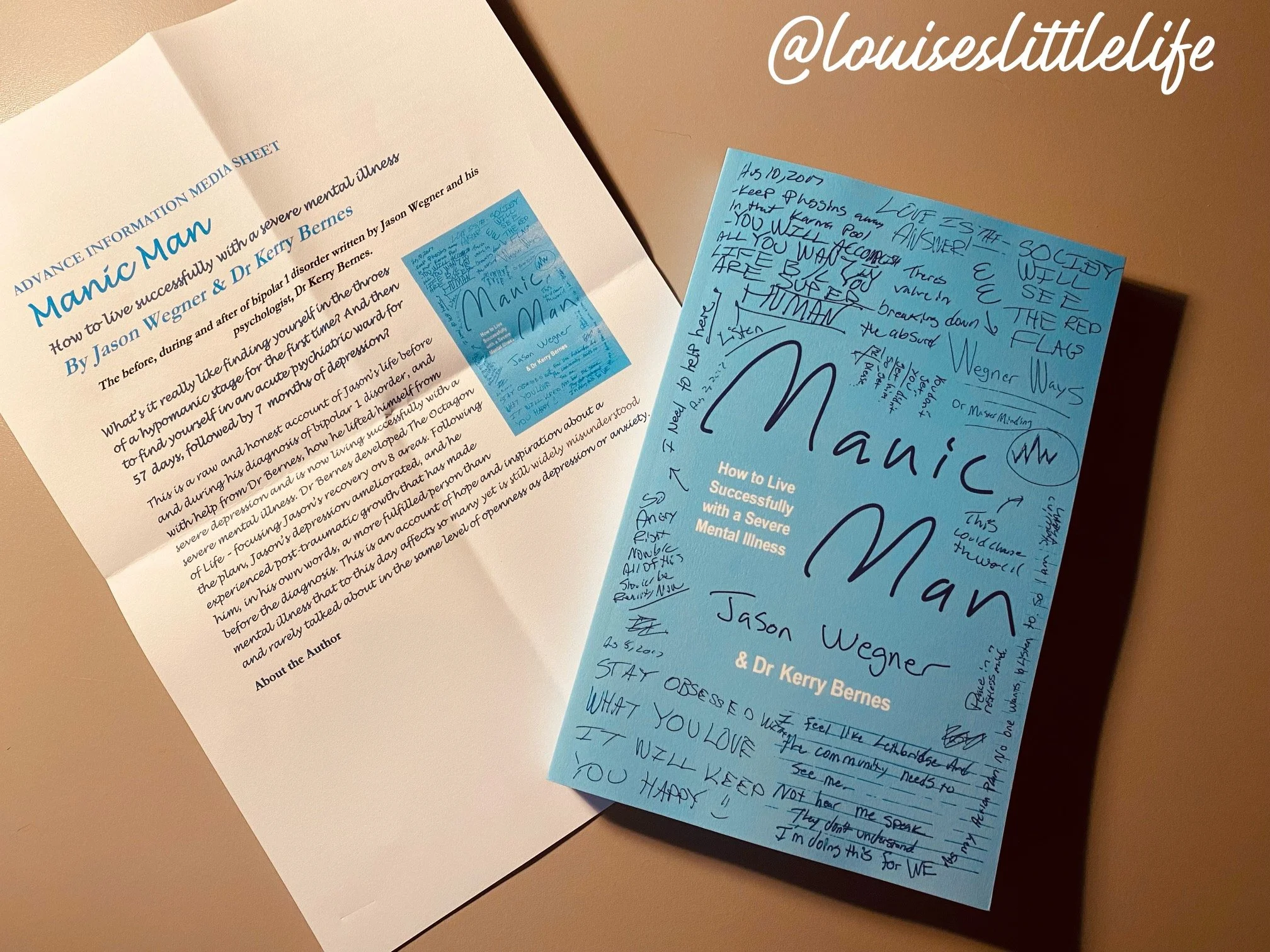 Manic Man by Jason Wegner {Book Tour Book Review} — Louise's Little Life