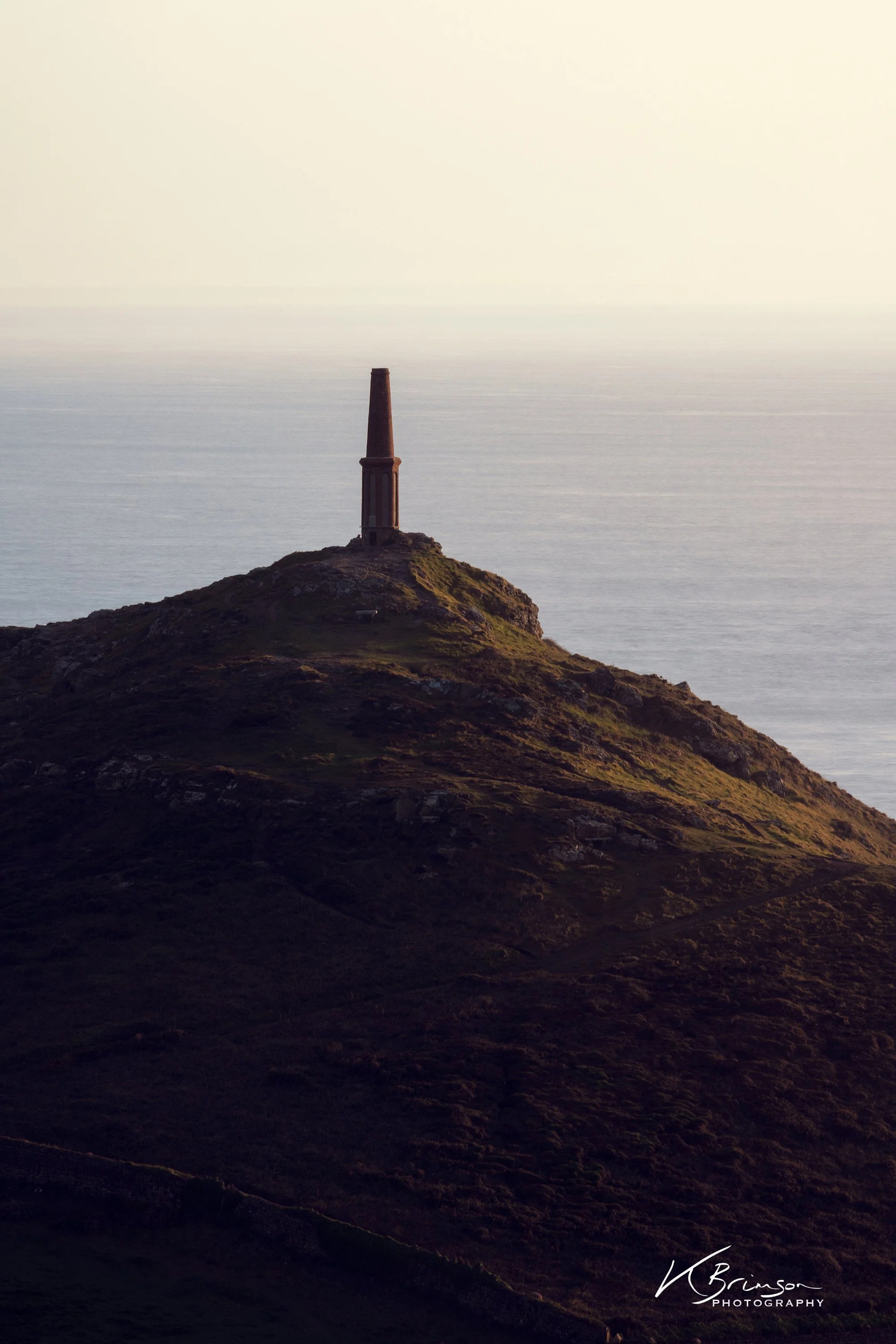 Cape Cornwall Silhouette — Tide & Land
