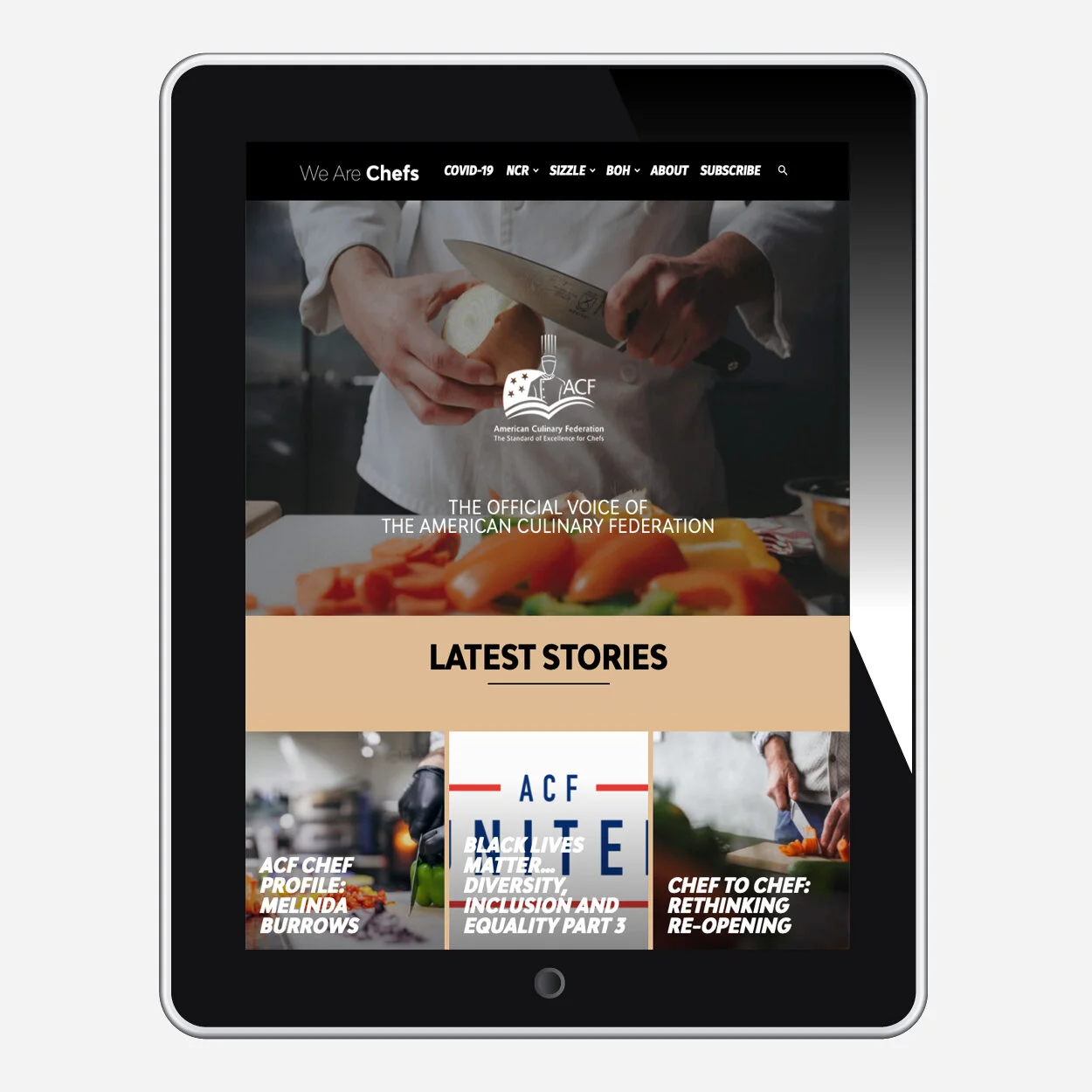 ACF Media & Event Opportunities | We are Chefs | Advertising Opportunities