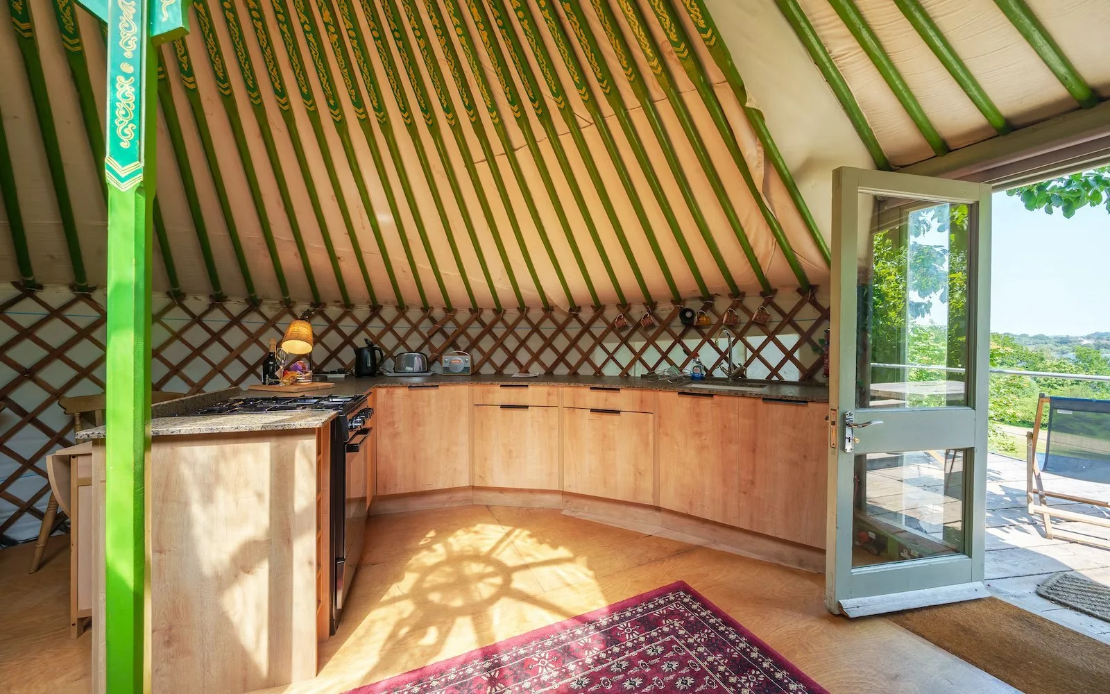 Nature's Spectacular - Accommodation - Yurt Lush