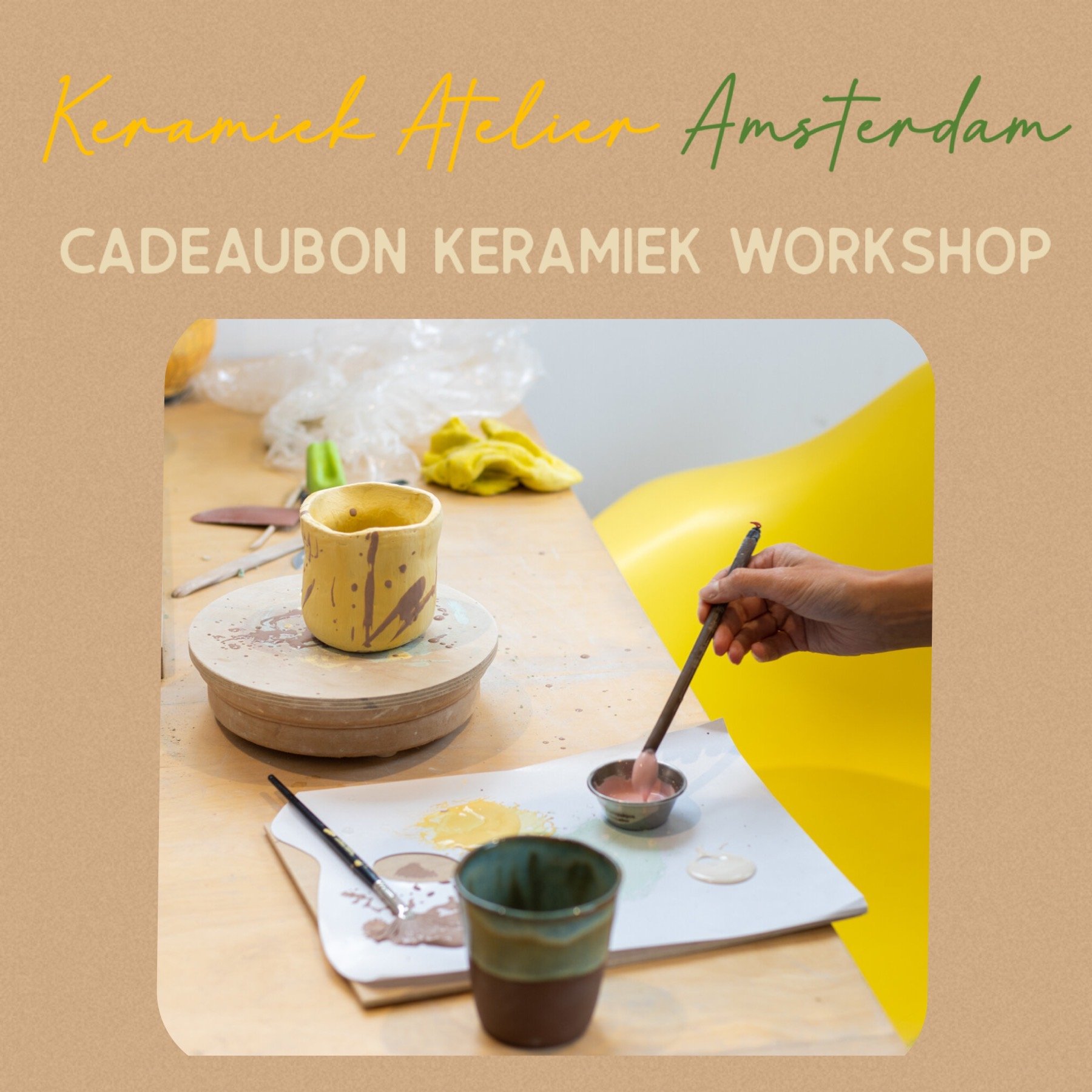Book a workshop — Keramiek Atelier Amsterdam