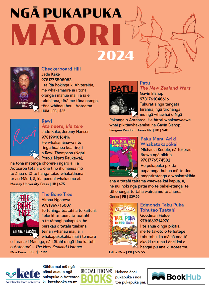 Coalition for Books 2024 Māori Books catalogue | New Zealand Society of ...