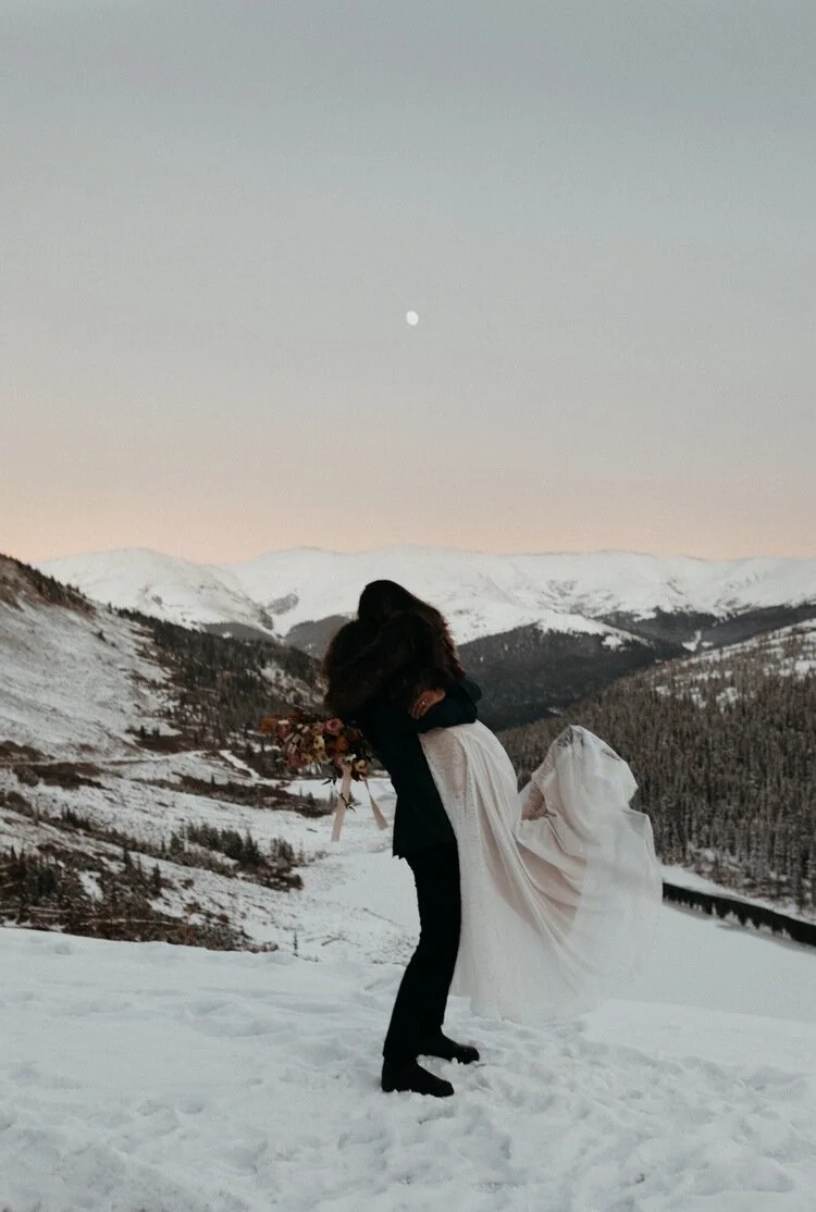 Brenna + Scott's Blue Lakes Elopement in Breckenridge, Colorado