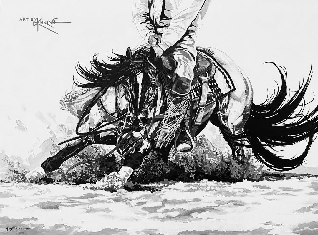 Quarter Horse Drawing