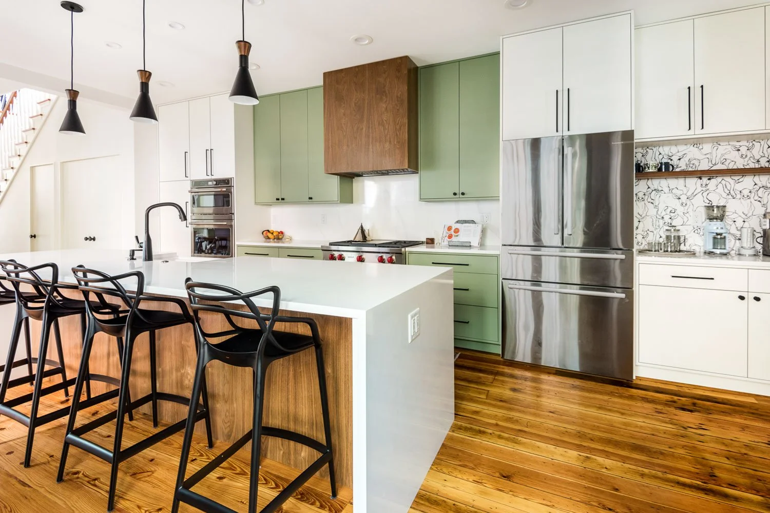 Crooked House meets Modern on West Ave. — Modern Traditions Interior Design
