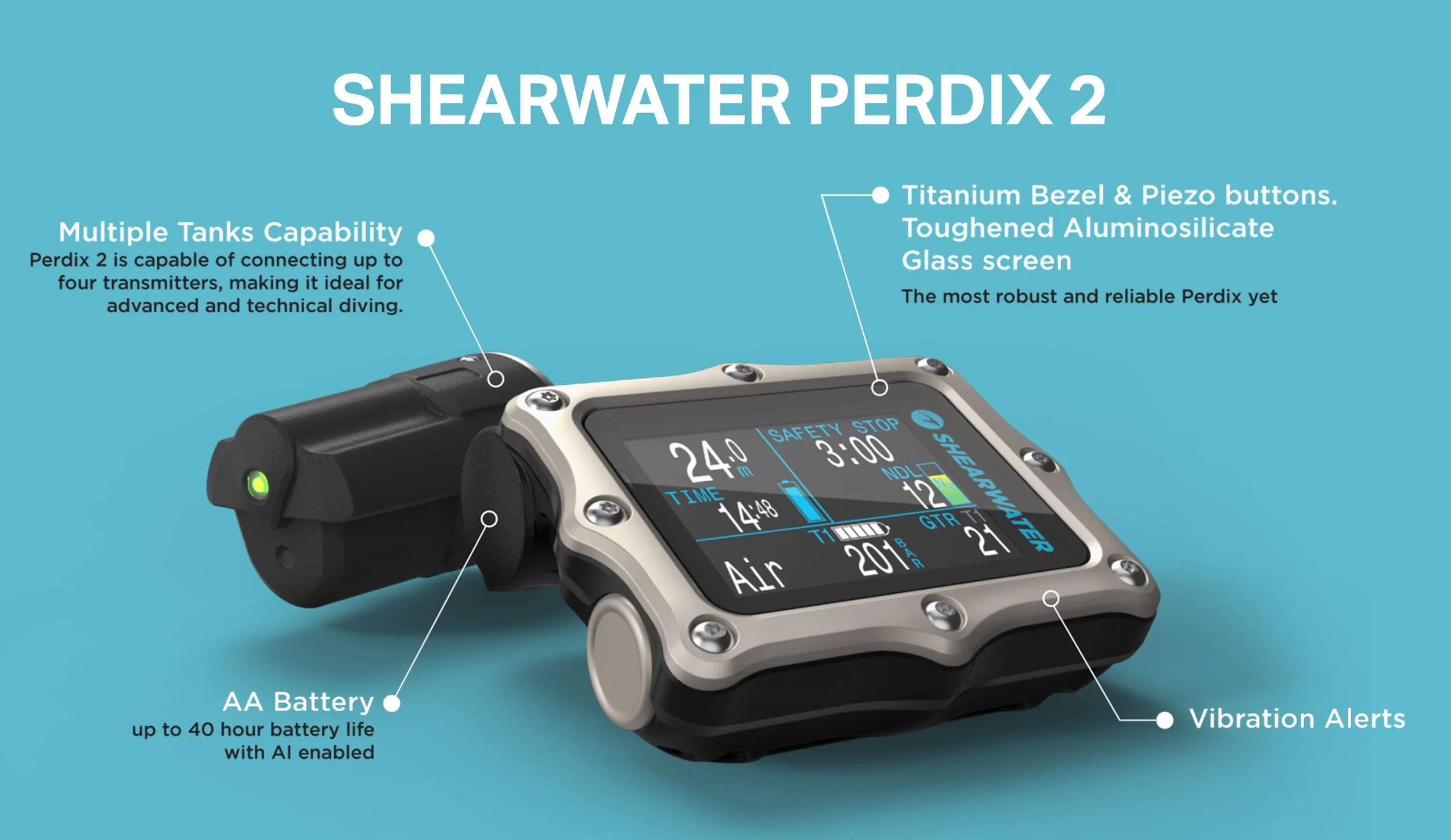 Shearwater Perdix 2 Dive Computer Review [2025] by a Marine Biologist