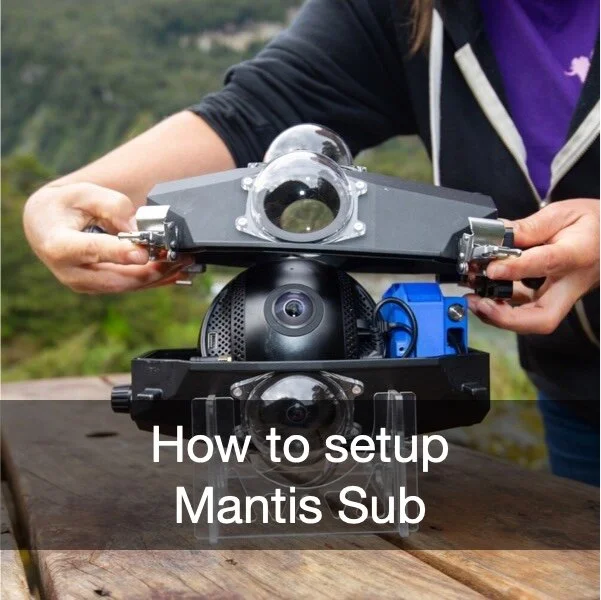 Mantis Sub Housing for Insta360 Pro 2 — Mantis Sub underwater housings for Insta360 Pro / RS