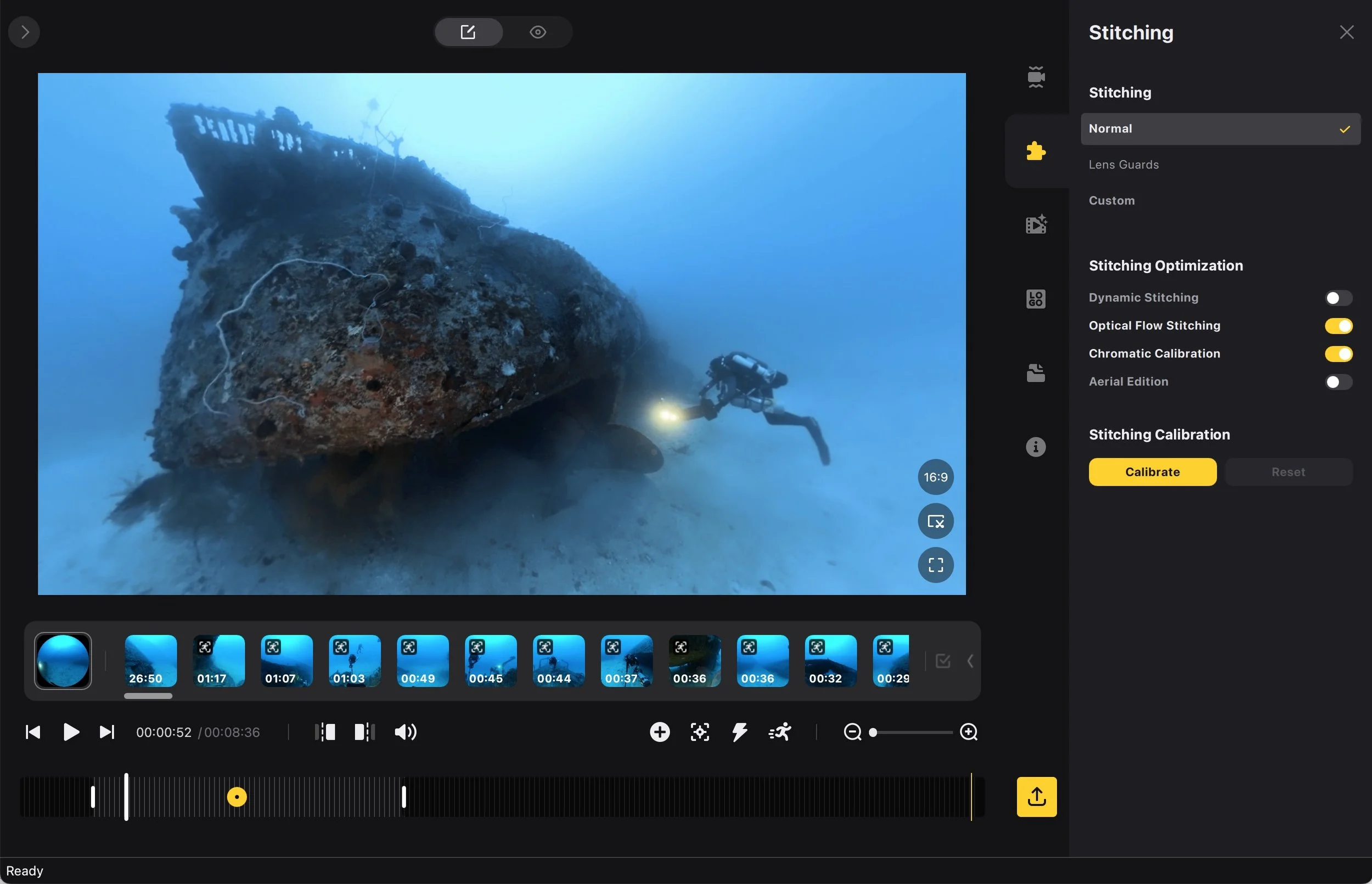 How to quickly reframe a 360 video with Insta360 Studio — Mantis Sub underwater housings for ...