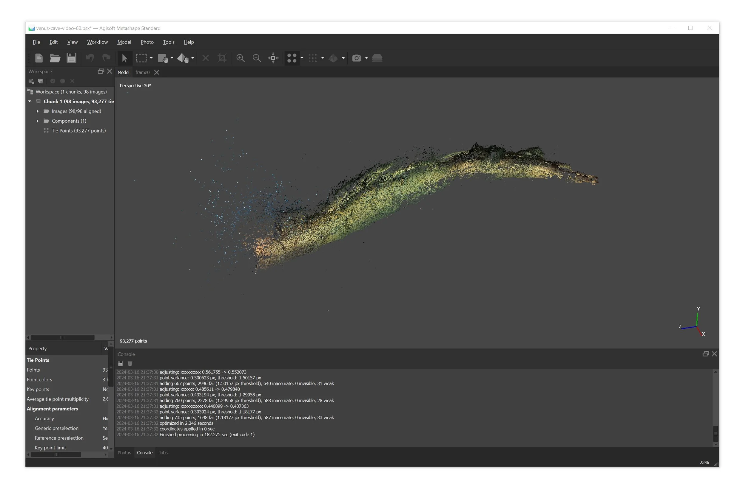 Photogrammetry: How to create a 3D model from 360 video in an hour or ...