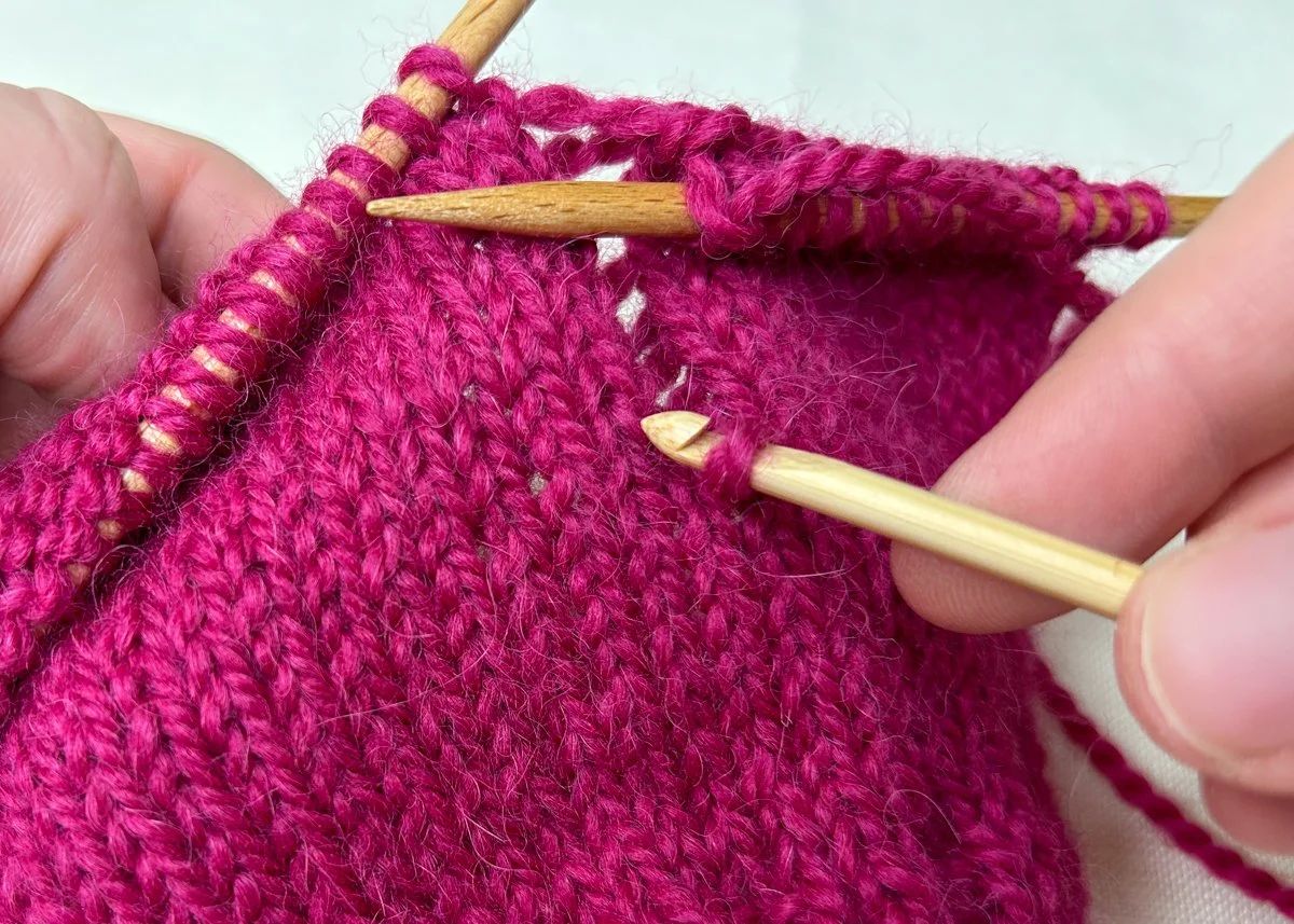 How to Fix a Dropped Stitch in Knitting — flock | Knitting & Wool Shop