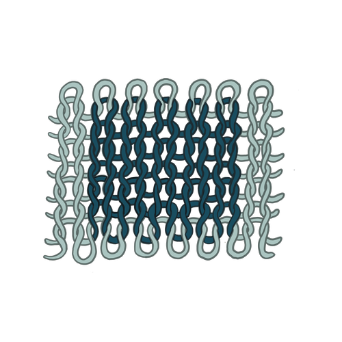 How to Mend Knitwear using Swiss Darning — flock | Knitting & Wool Shop