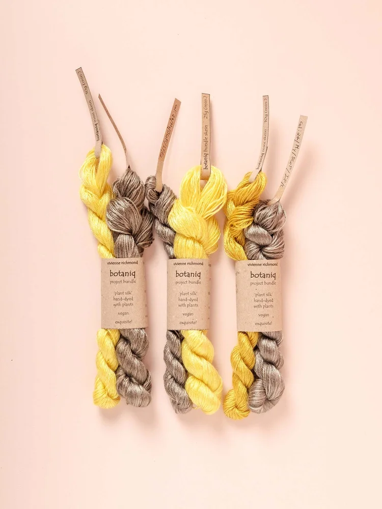 botaniq + flock Ruffle Collar Crochet Kit | Vegan yarn naturally dyed ...