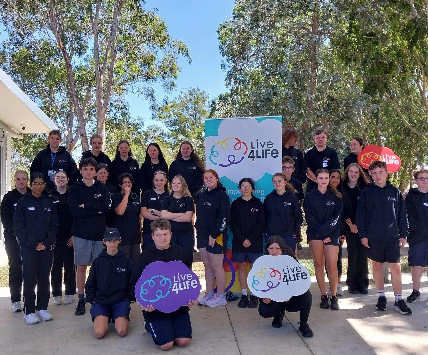 New young Crew members join Wellington’s Live4Life program — Live4Life
