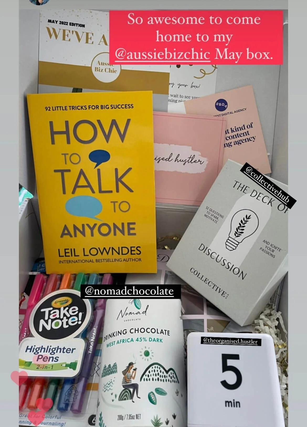 Subscription Box for Female Entrepreneurs | Aussie Biz Chic