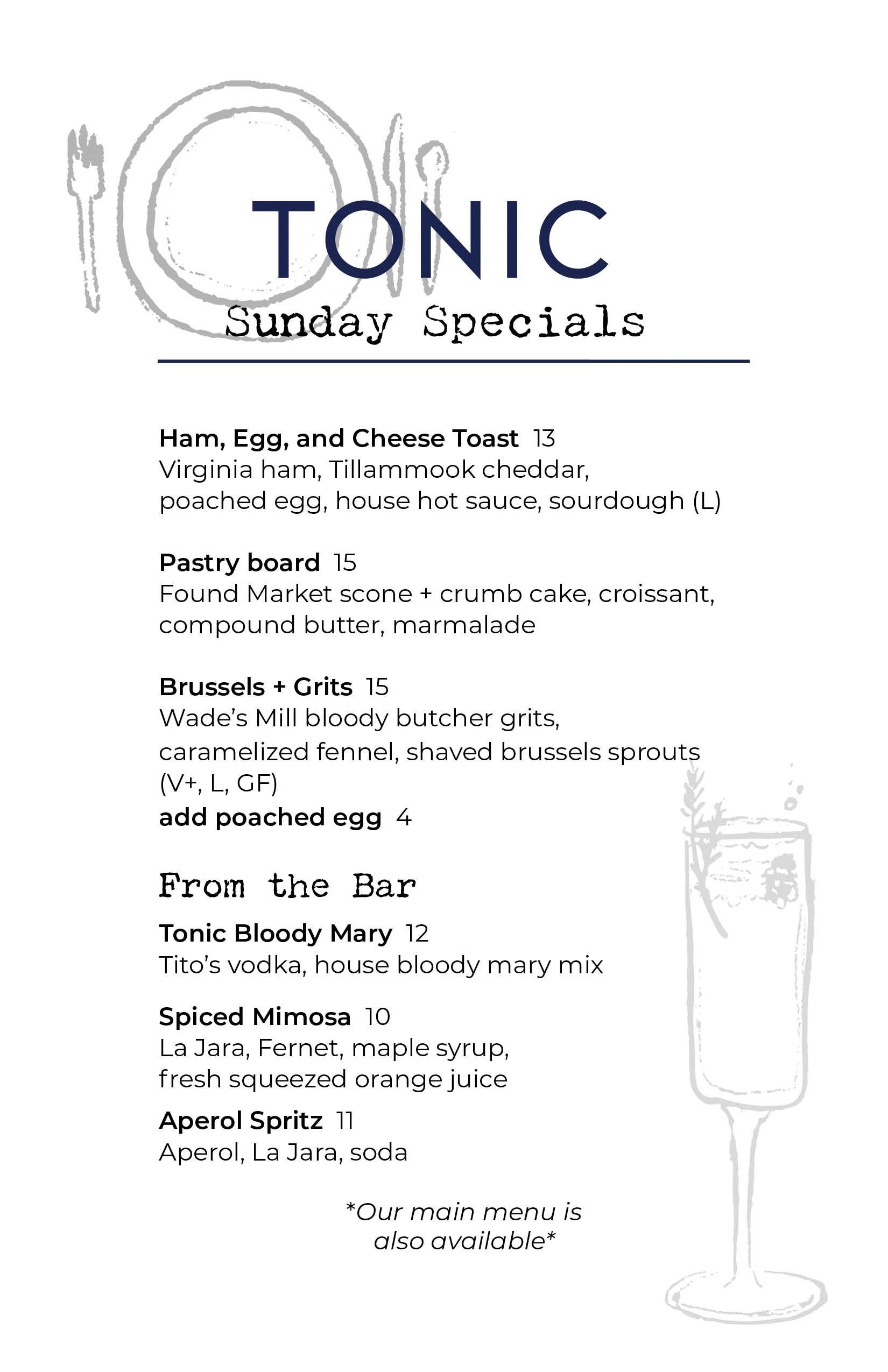 Sundays at Tonic — TONIC