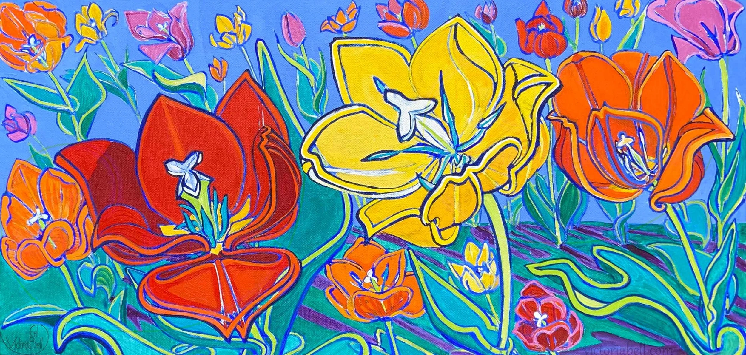 Tulips — Victoria A. Bell Art
