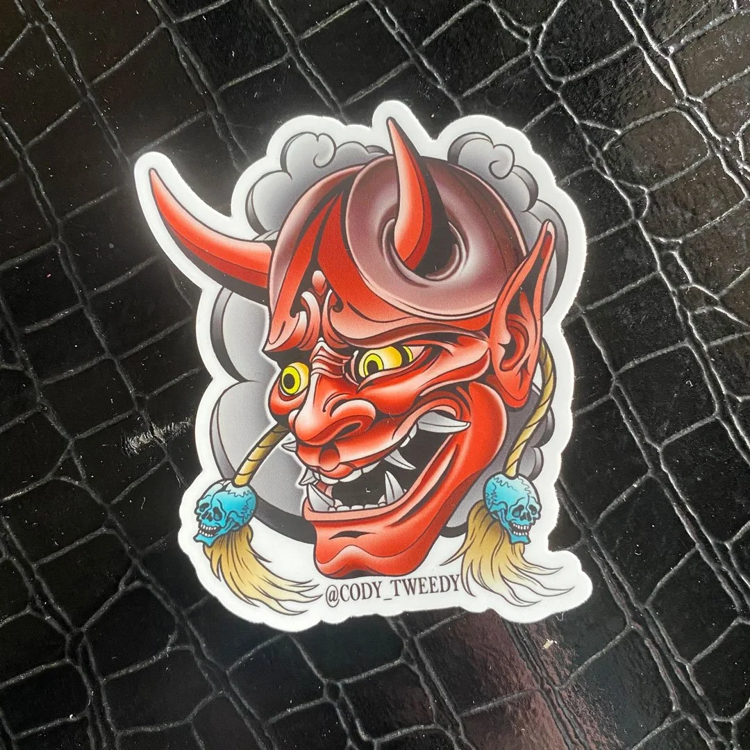 Red Hannya Mask