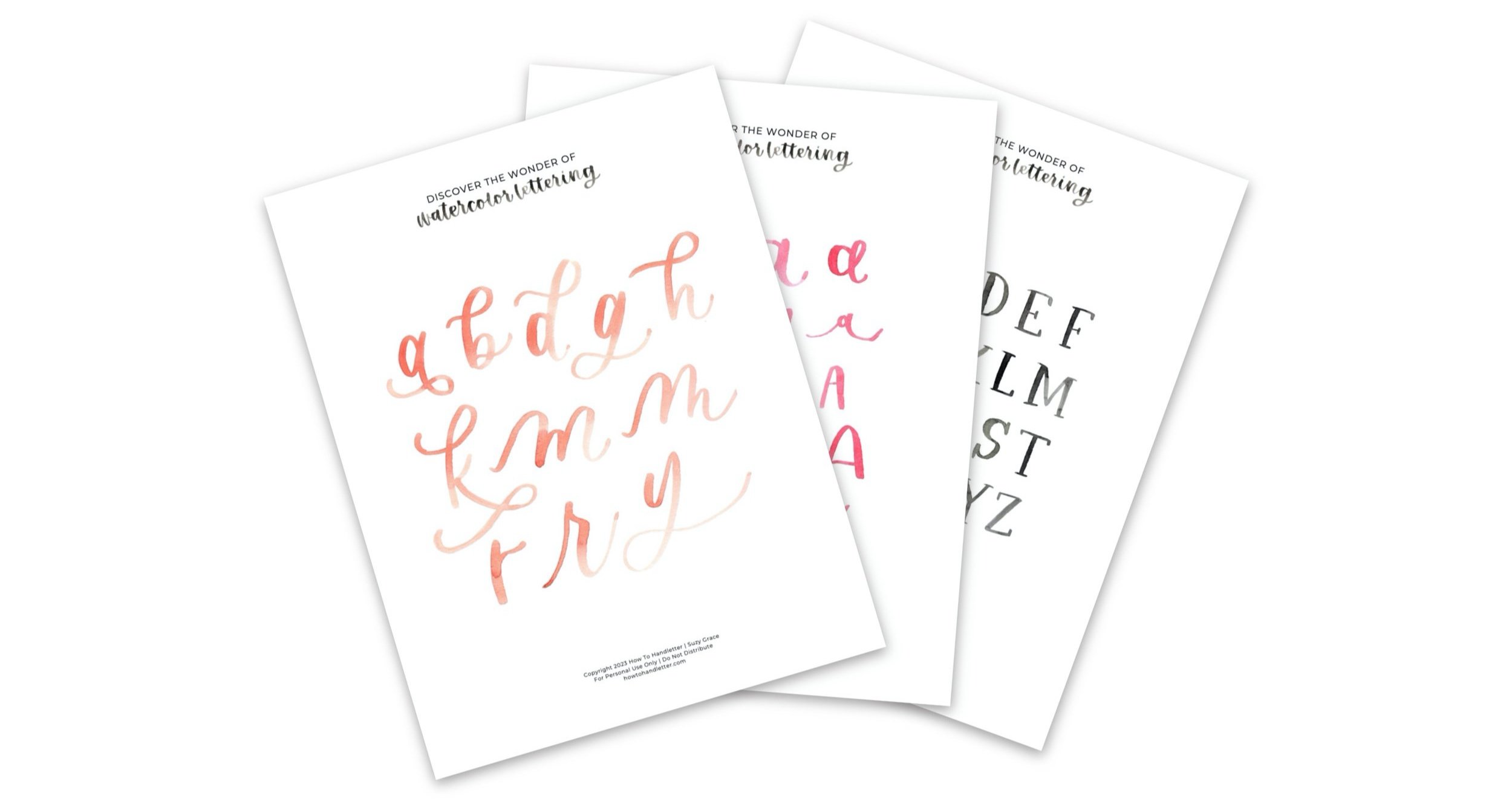 Discover the Wonder of Watercolor Lettering - How To Handletter
