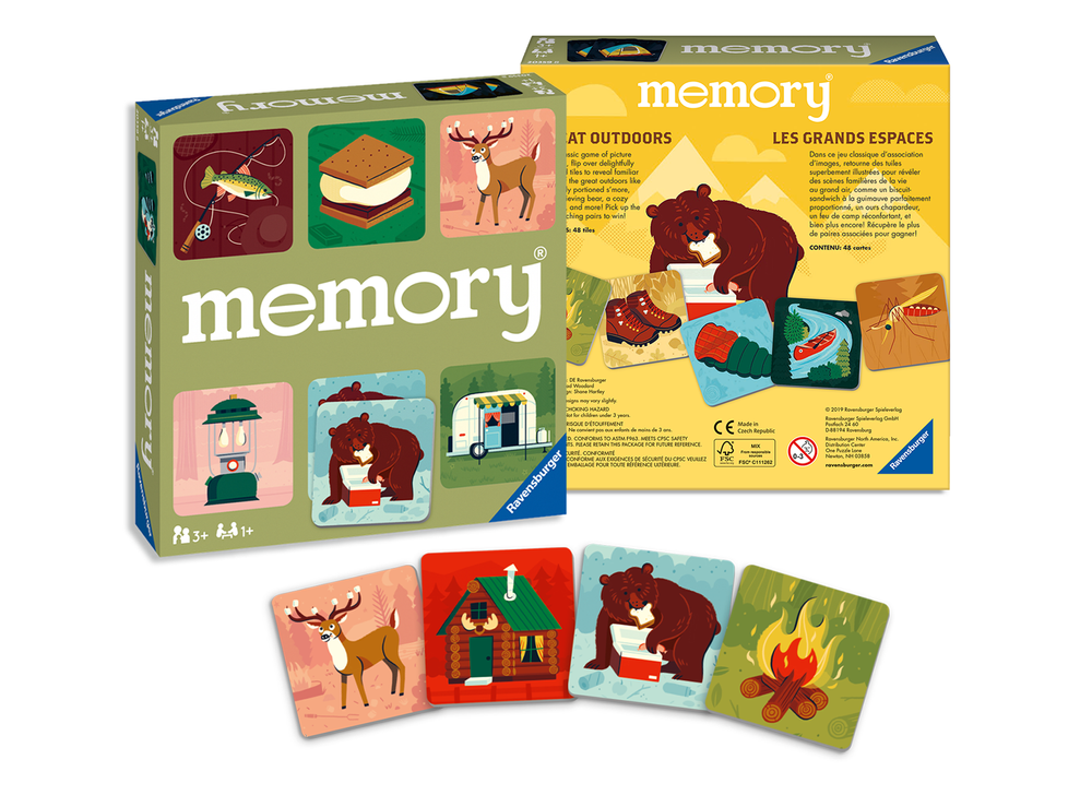 Great Outdoors Memory Game — Brave the Woods