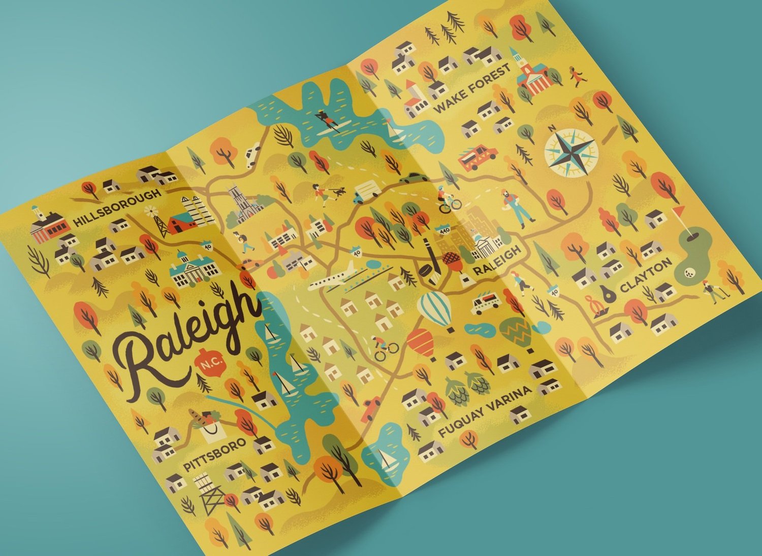 City Vibe Maps — Brave the Woods