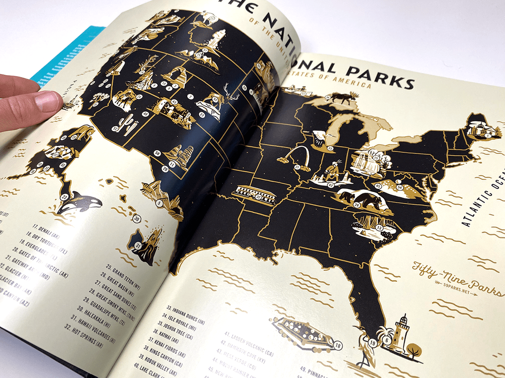 U.S. National Park Maps — Brave the Woods