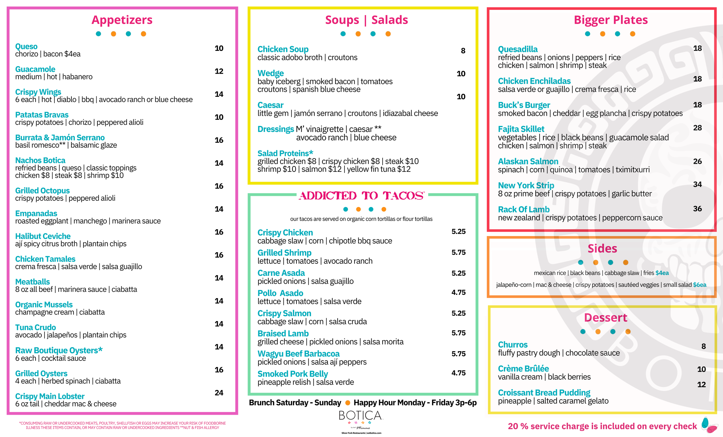 Main Menu — Botica