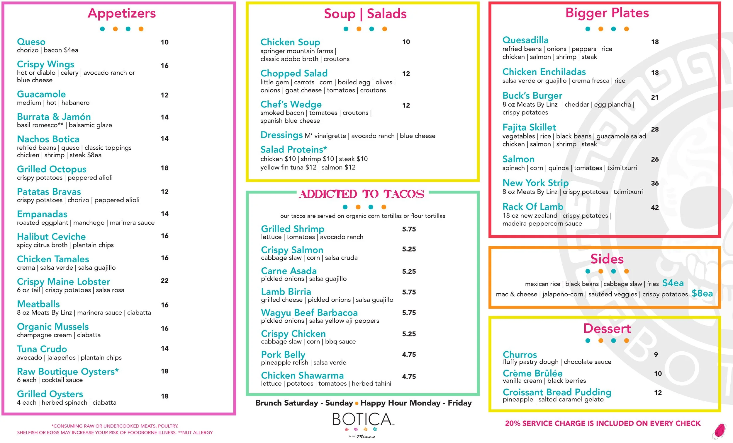 Main Menu — Botica