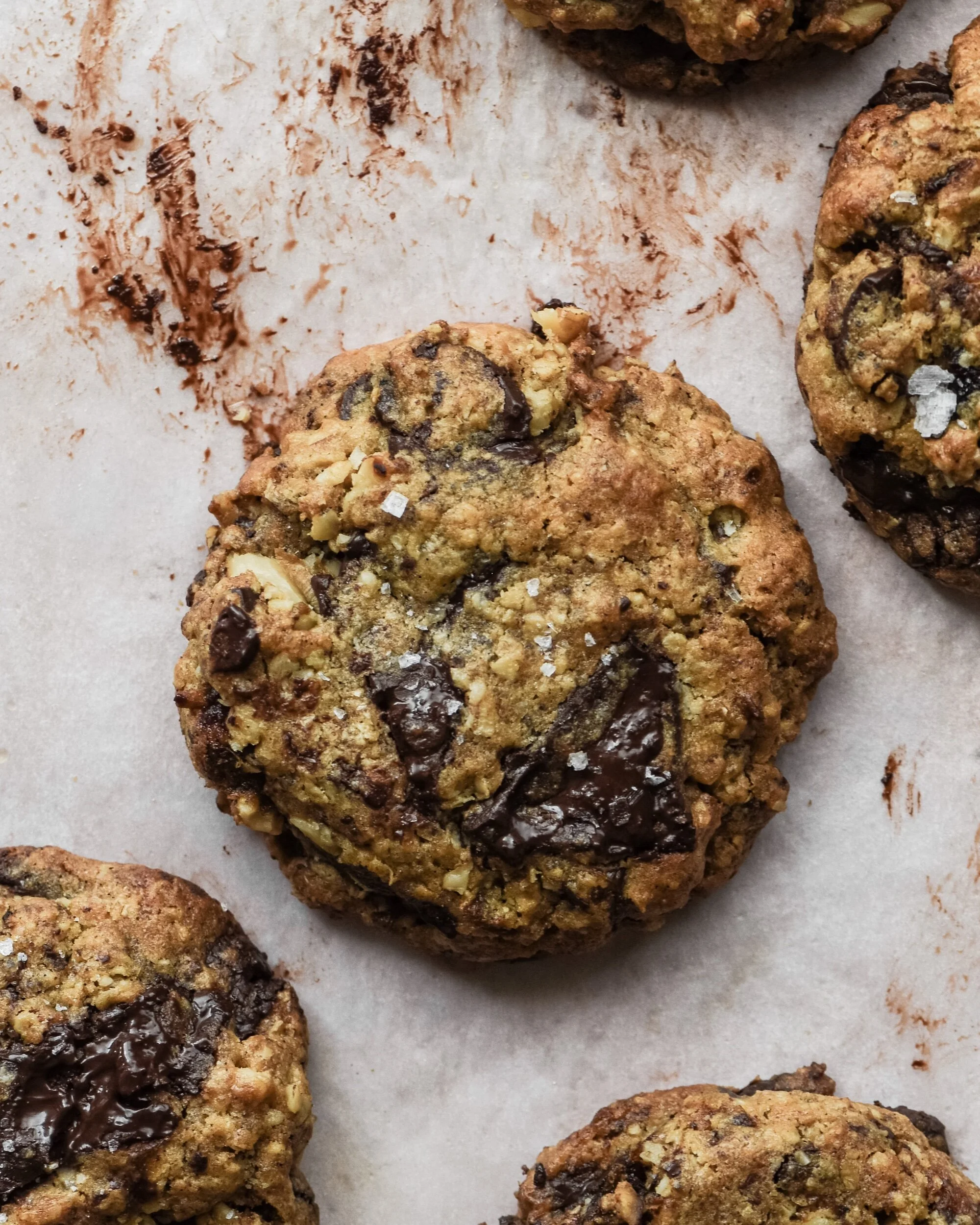 Ratab, dark chocolate & walnuts cookies. — The Cinnaman
