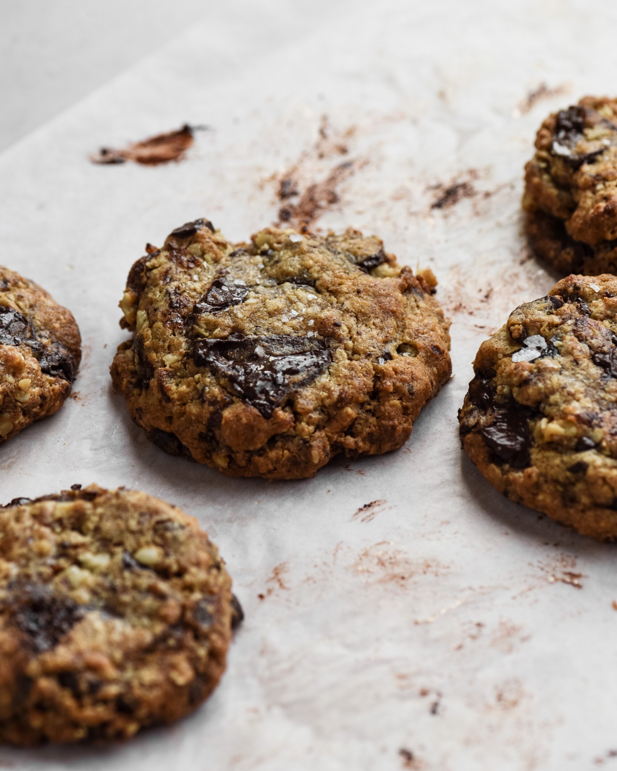 Ratab, dark chocolate & walnuts cookies. — The Cinnaman