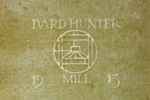 Dard Hunter — North American Hand Papermakers