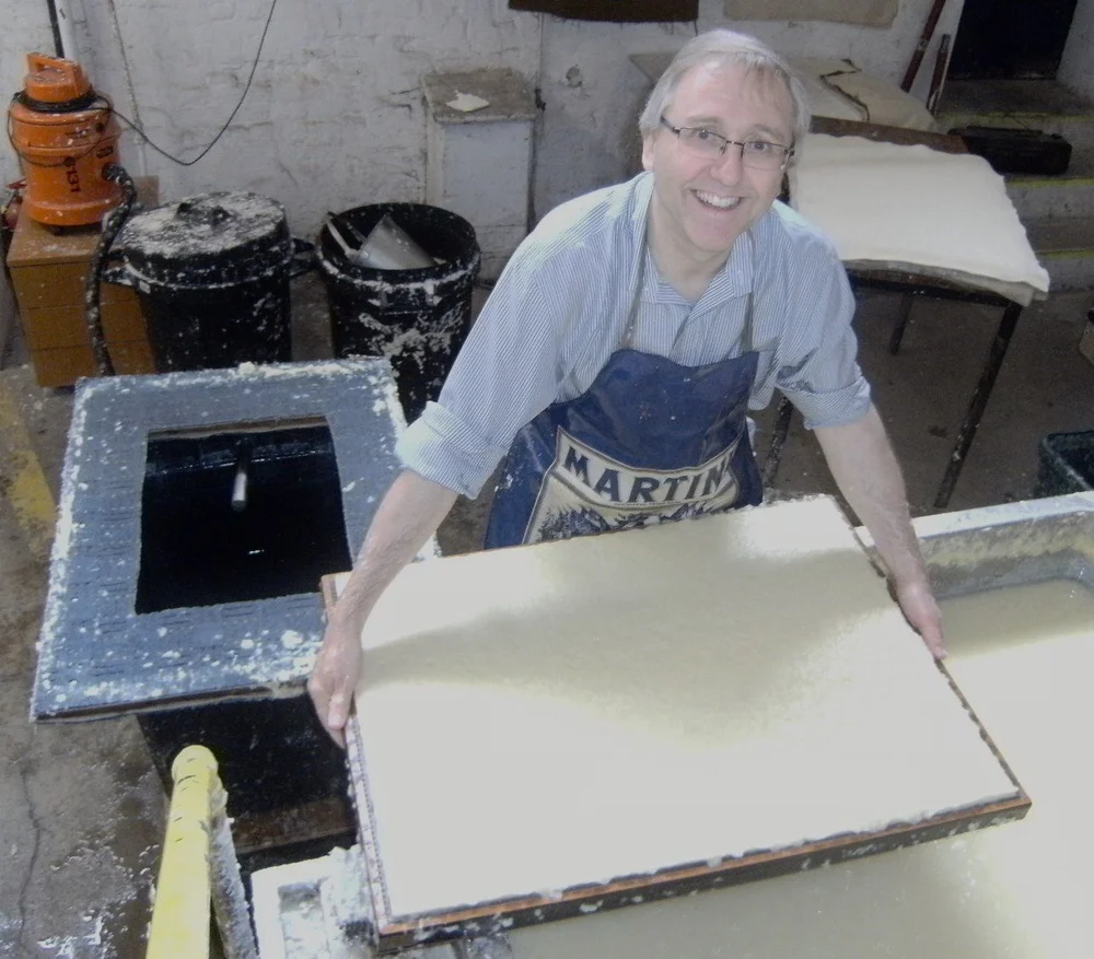 Brian Queen, Papermaking Champion — North American Hand Papermakers