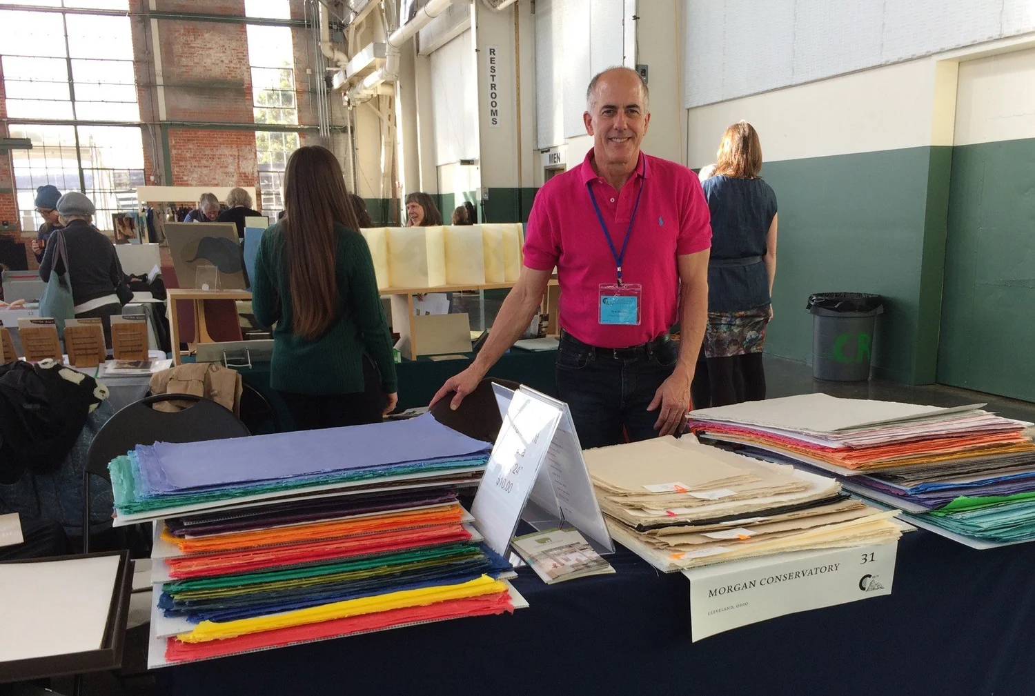 Tom Balbo, Papermaking Champion — North American Hand Papermakers