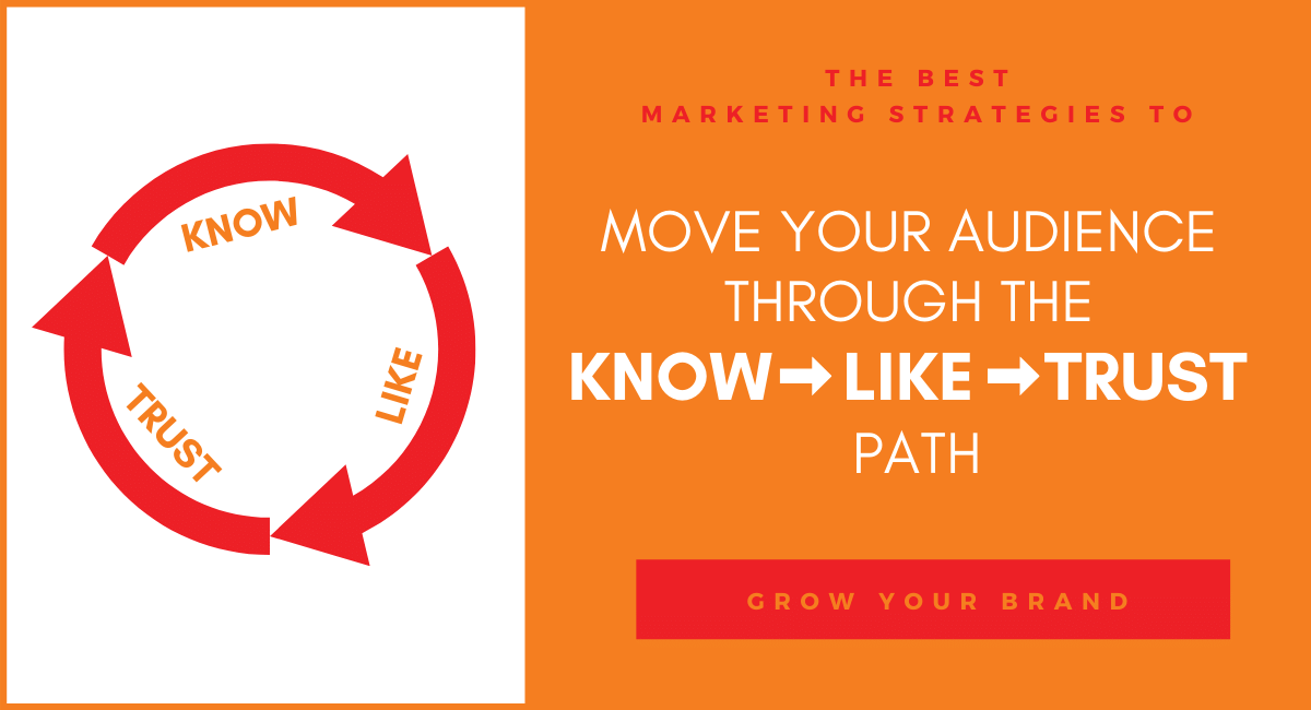 Move Your Audience Through The Know Like Trust Path