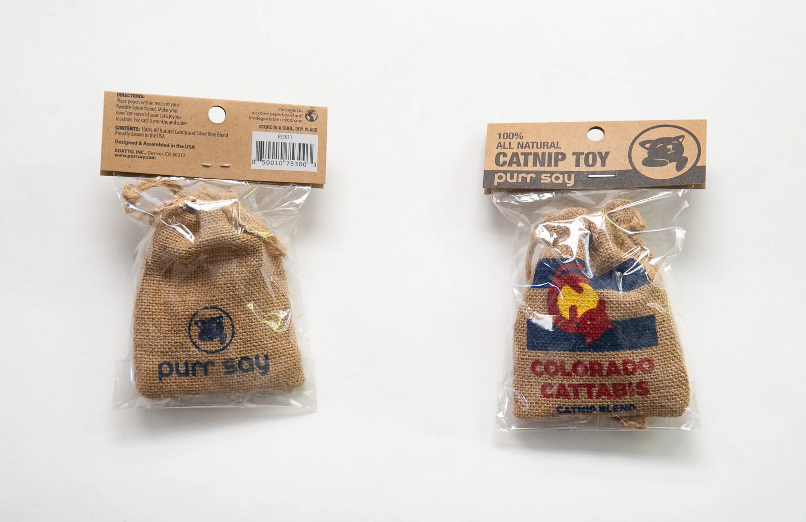 Colorado Cattabis All Natural Catnip Toy — Purr Say - Catnip Toys & Apparel