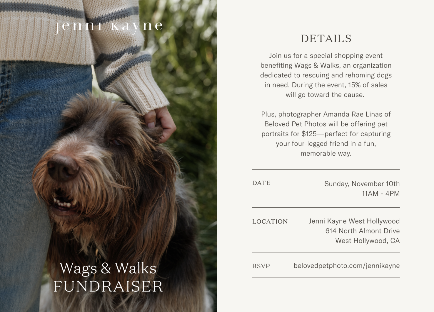 LA Events Calendar — Wags and Walks